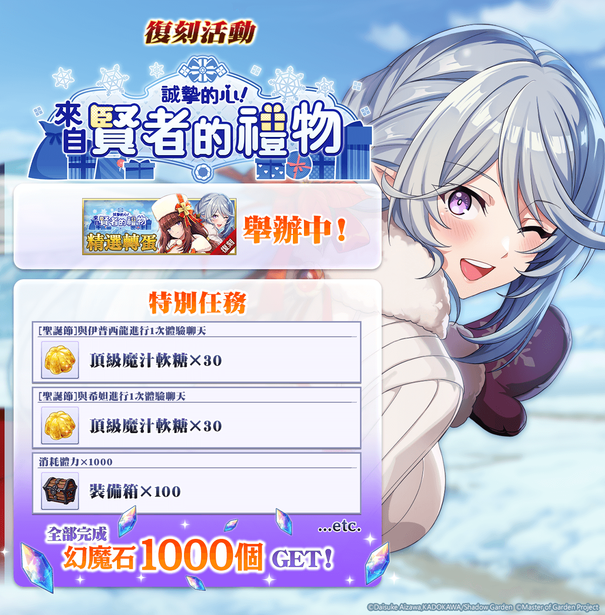 《我想成為影之強者！Master of Garden》推出外典第 5 章開幕並實裝【奔馳於遠古的旋風】潔塔 - nk940155的創作 - 巴哈姆特